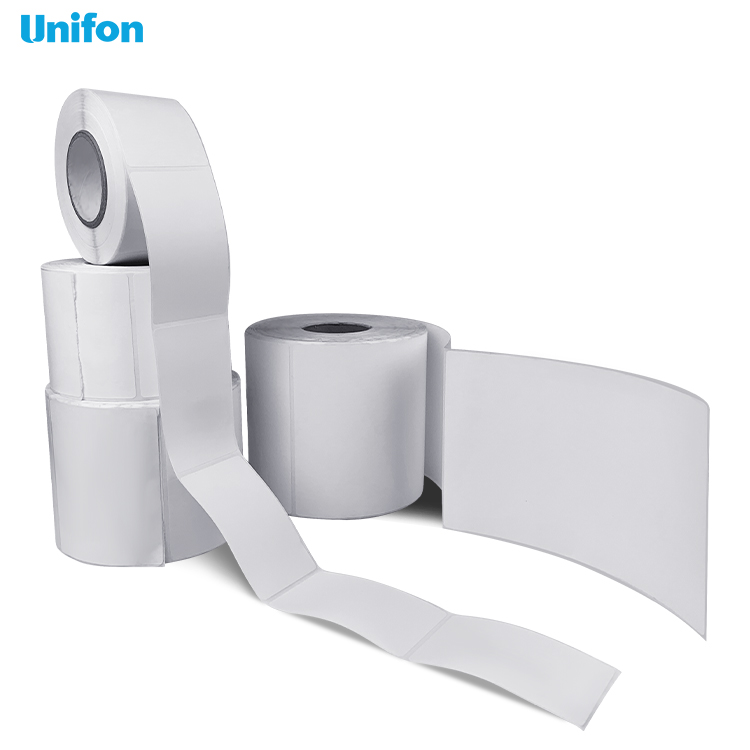 Self Adhesive 4x6 Direct Thermal Sticker Paper Labels Blank Thermal ...